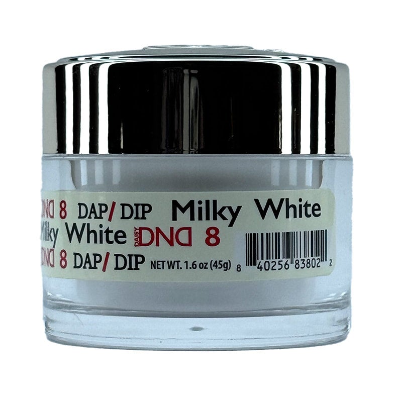 DND DAP/DIP #8 Milky White 1.6oz | Bazan Nieves